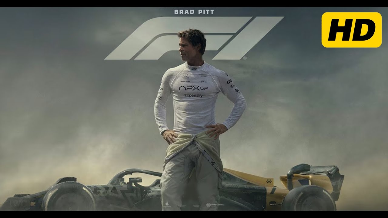 F1 2025 Movie | Brad Pitt, Damson Idris, Kerry Condon | High-Speed ...