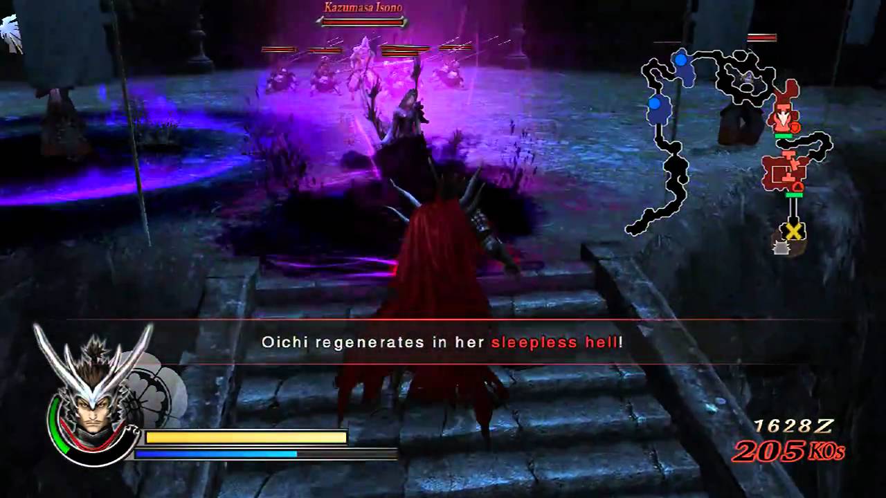 Sengoku BASARA Samurai Heroes TGS Trailer: Nobunaga Oda Gameplay - YouTube