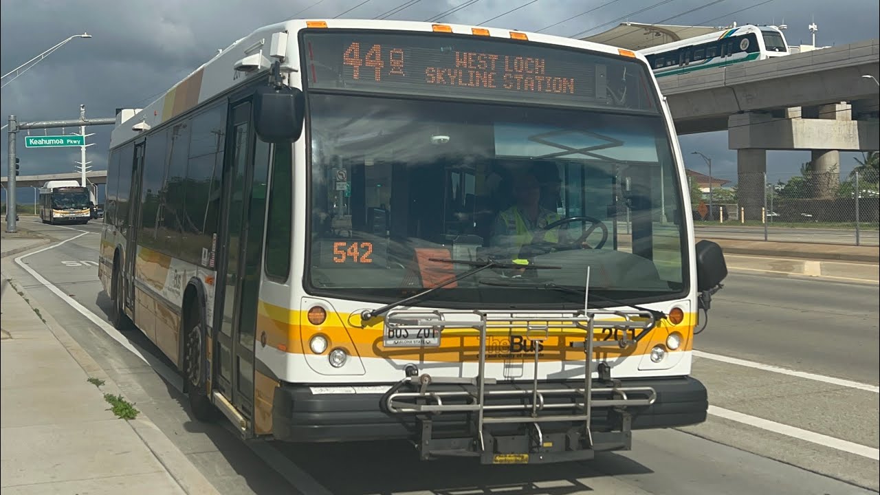 Thebus Honolulu Bus' 201 Nova Bus LFS Route 44 Ho'ae'ae West Loch ...