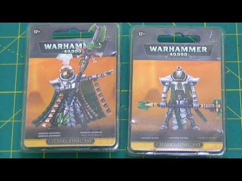 Warhammer 40K Unboxing - Necron Zahndrekh and Obyron - YouTube