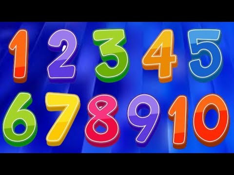 1-10 Numbers Song & Preschool Kids Learning Video | Counting 1 to 10 ...