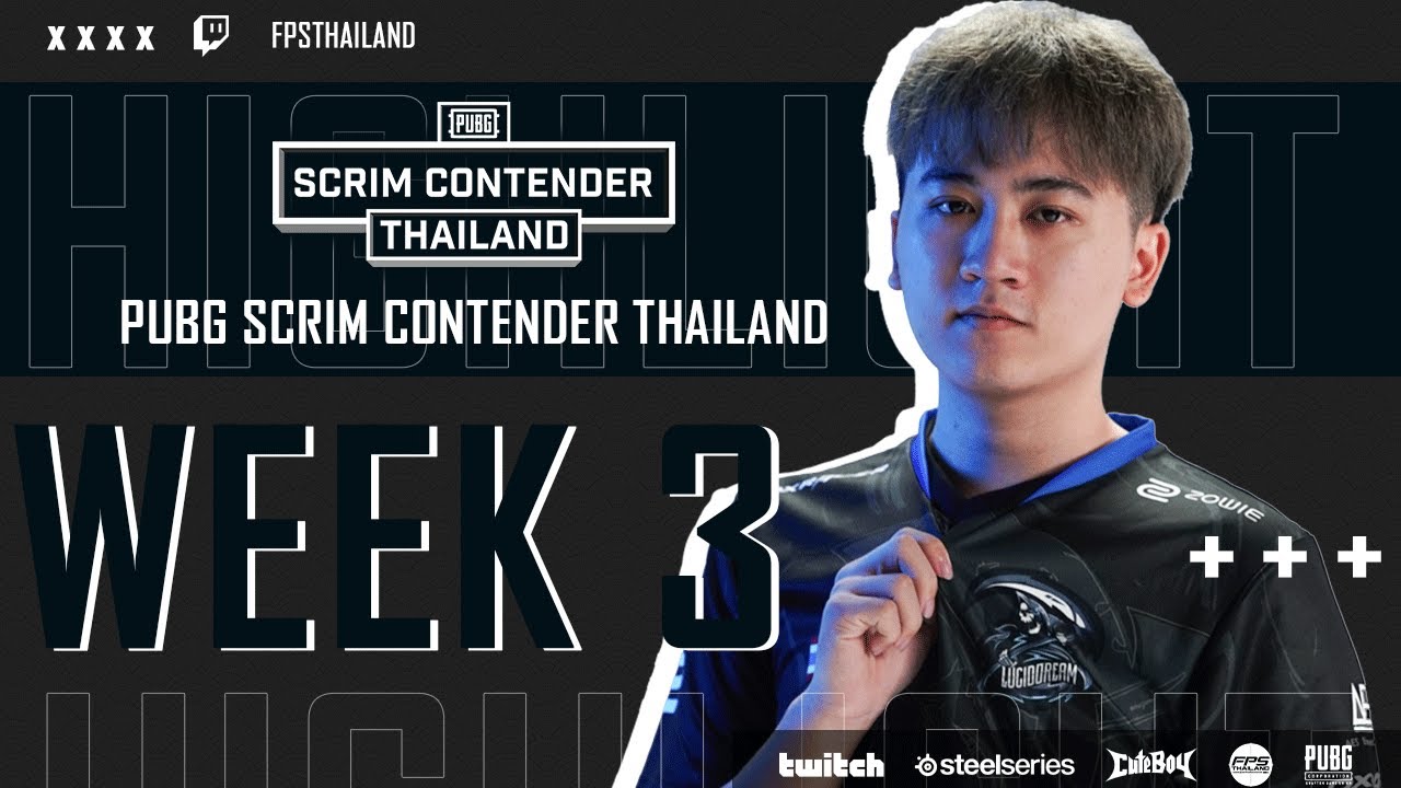 Highlight PUBG SCRIM CONTENDER THAILAND JUNE WEEK 3 - YouTube