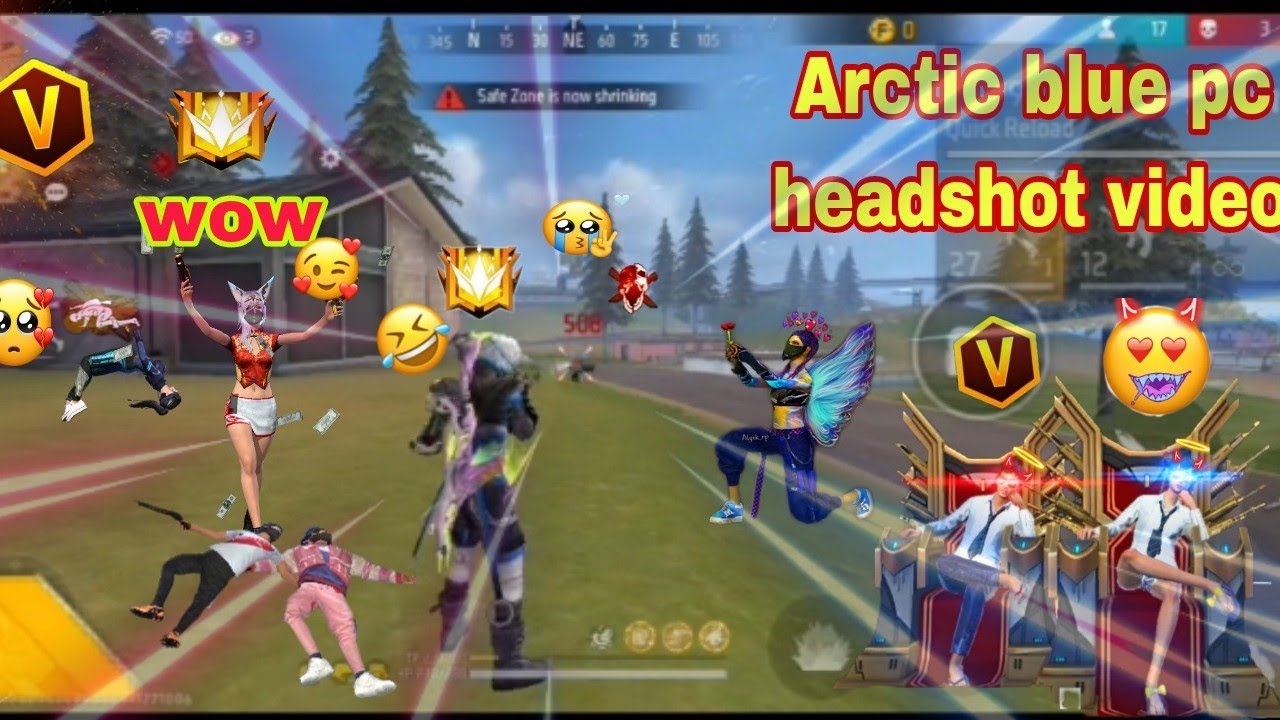 headshot video grandmaster player Arctic blue pc game 🎮 play - YouTube