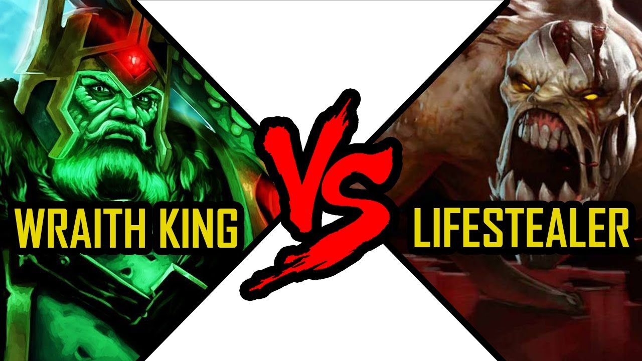 Dota 2 Wraith King vs Lifestealer – Dota Battle Ostarion Leoric vs N ...