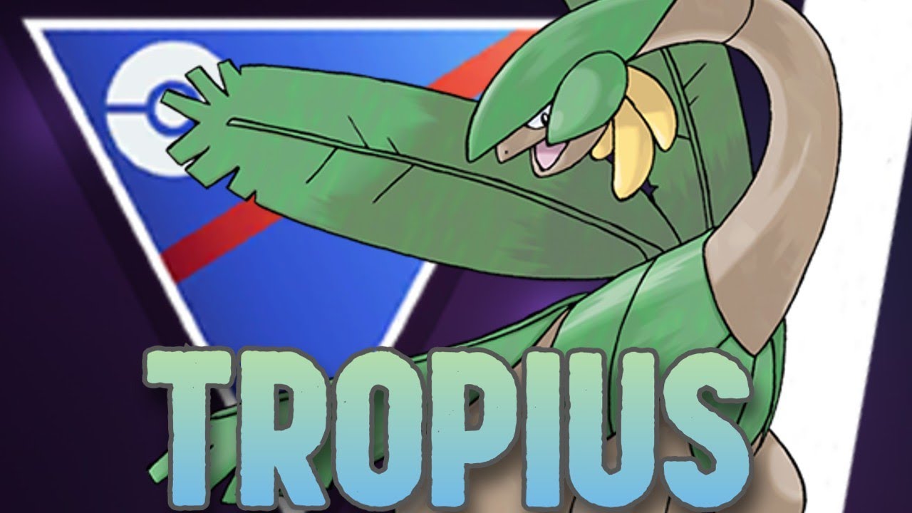 Tropius provides GREAT COVERAGE in Great League Remix + Funny 'Mean ...