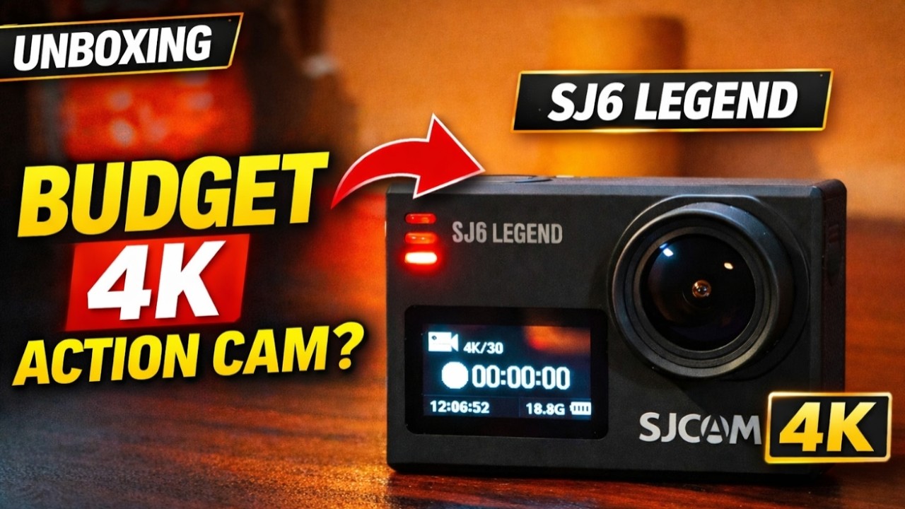 SJCam SJ6 Legend 4k Action Camera : Everything You Need to Know ...