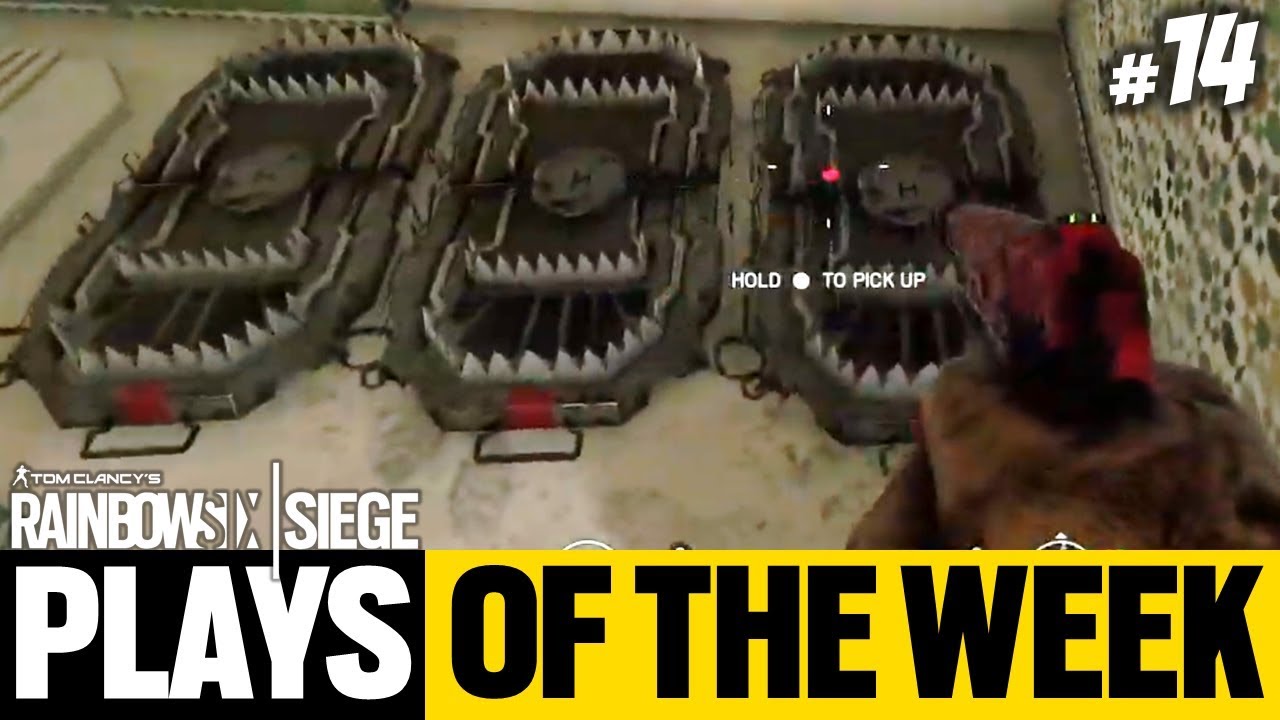 TRIPLE TRAPPER - Rainbow Six Siege Top 10 Plays Of Week #14 - YouTube