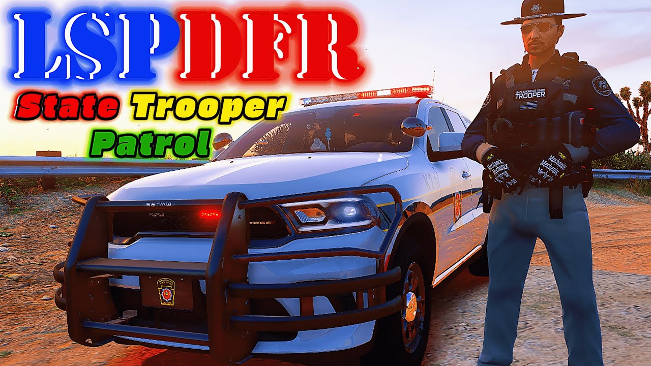 She Lost Control! | State Trooper Patrol - GTA V LSPDFR - YouTube