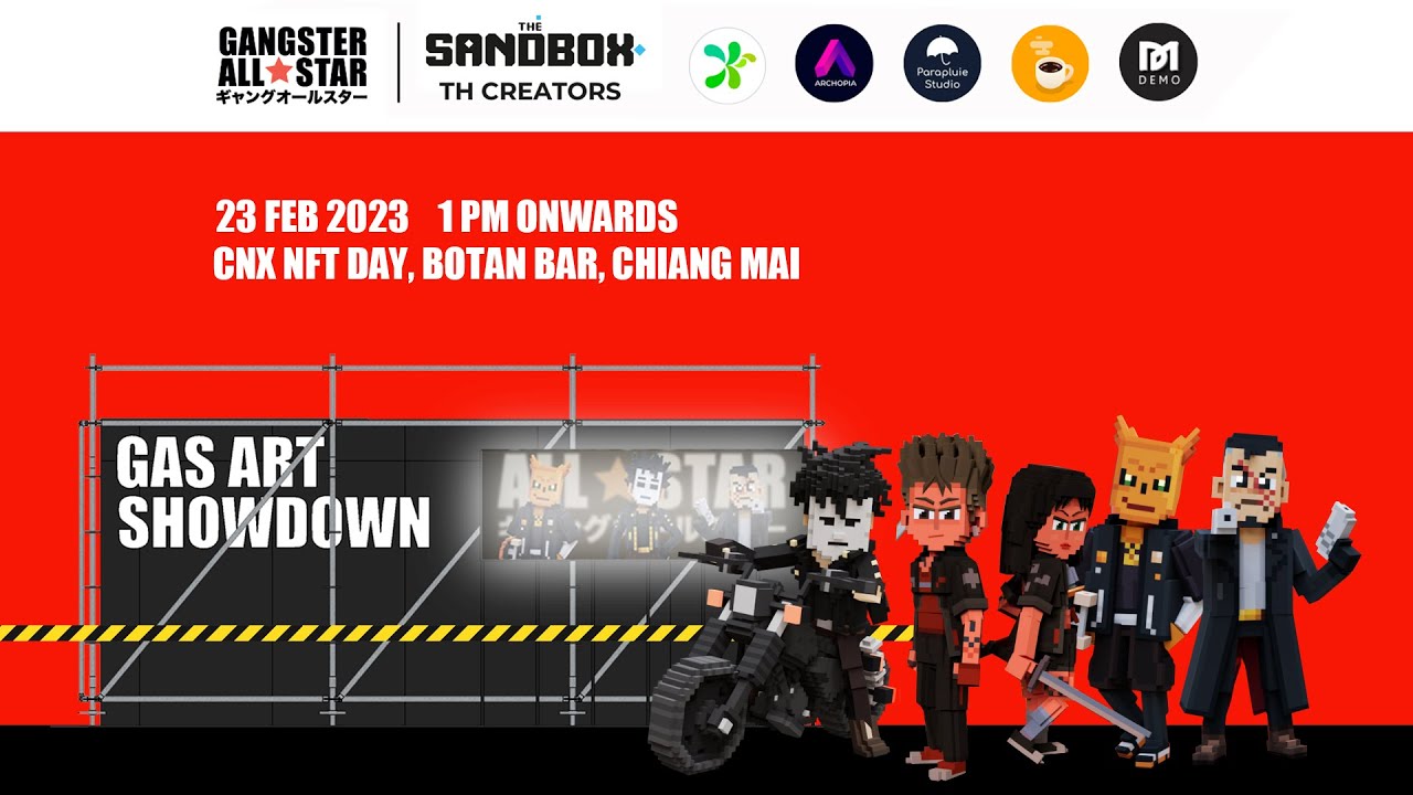 G★S SHOWDOWN x THE SANDBOX TH CREATOR #CNXNFTDAY 23 FEB - YouTube