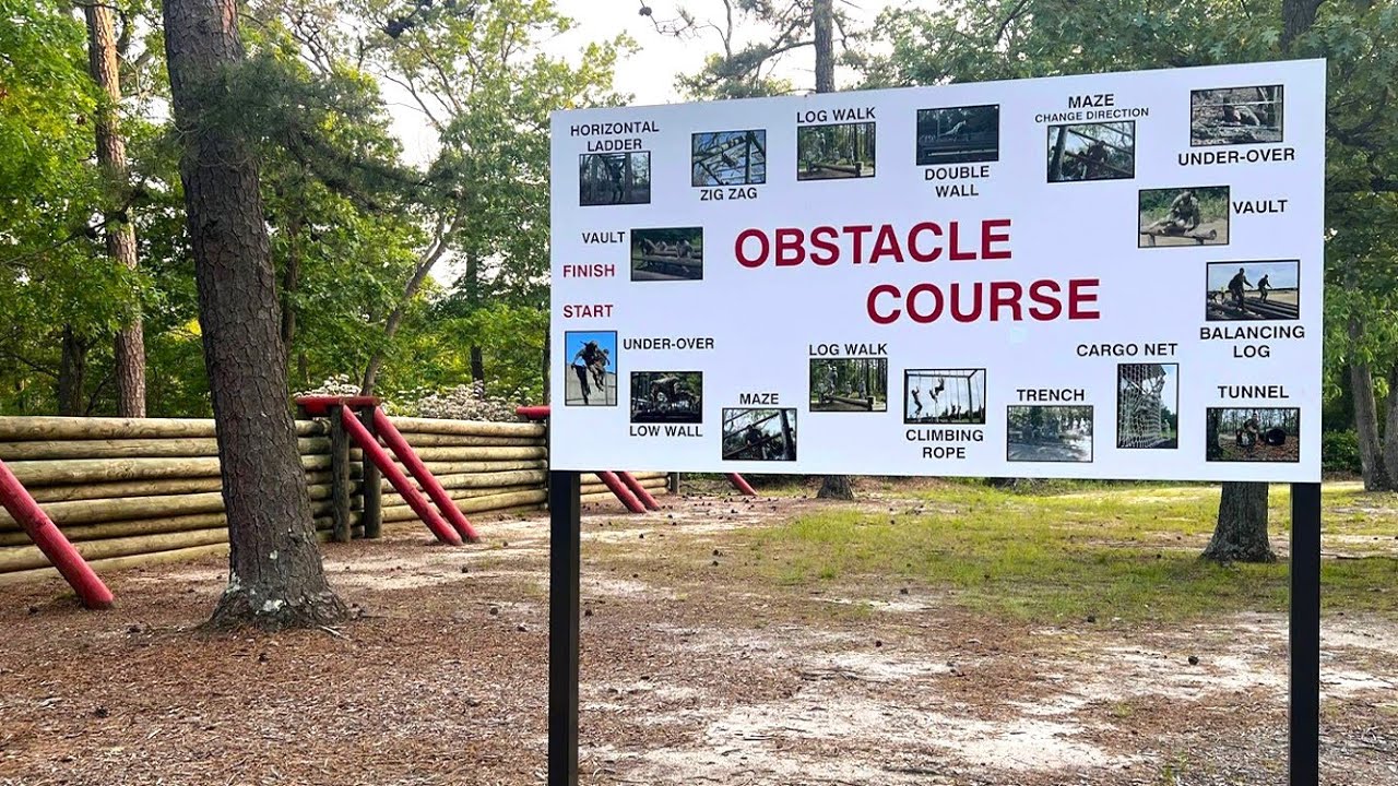 Obstacle Course - Epic Exploration training video out in the Pine ...