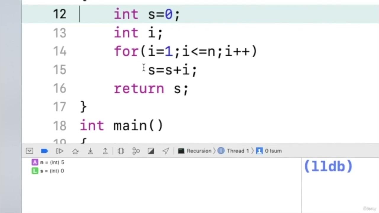 017 Let's Code Sum of N using Recursion - YouTube