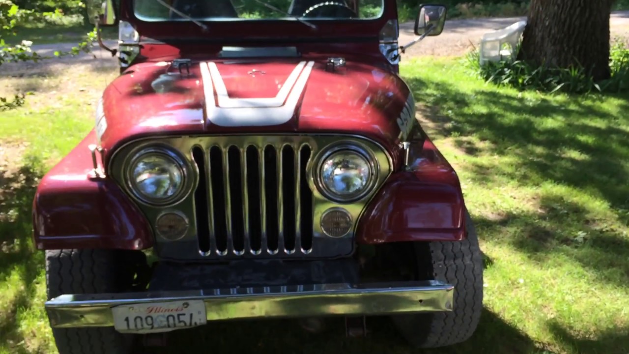 1982 jeep scrambler - YouTube