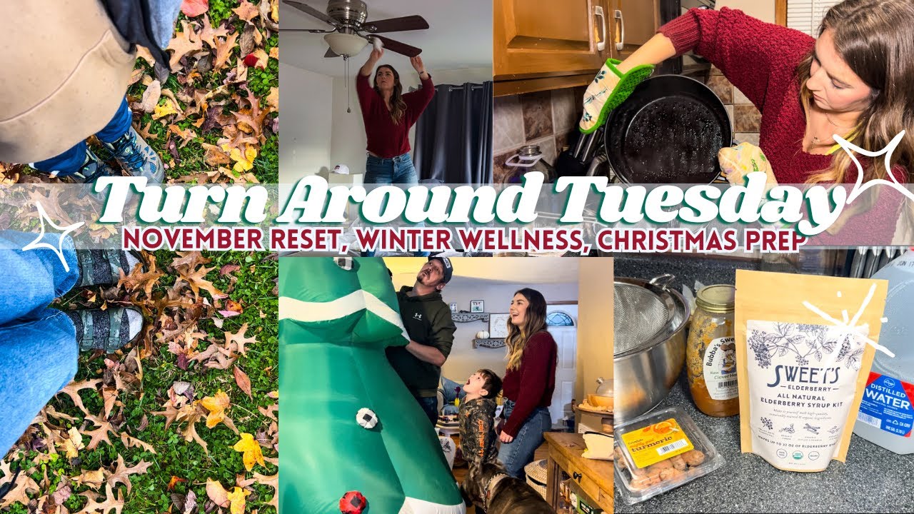 Turn Around Tuesday | Get It All Done | NOVEMBER RESET, DEEP CLEAN ...