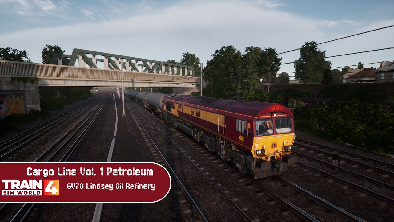 Train Sim World 4 - Cargo Line Vol 1 Petroleum - 6V70 Lindsey Oil ...
