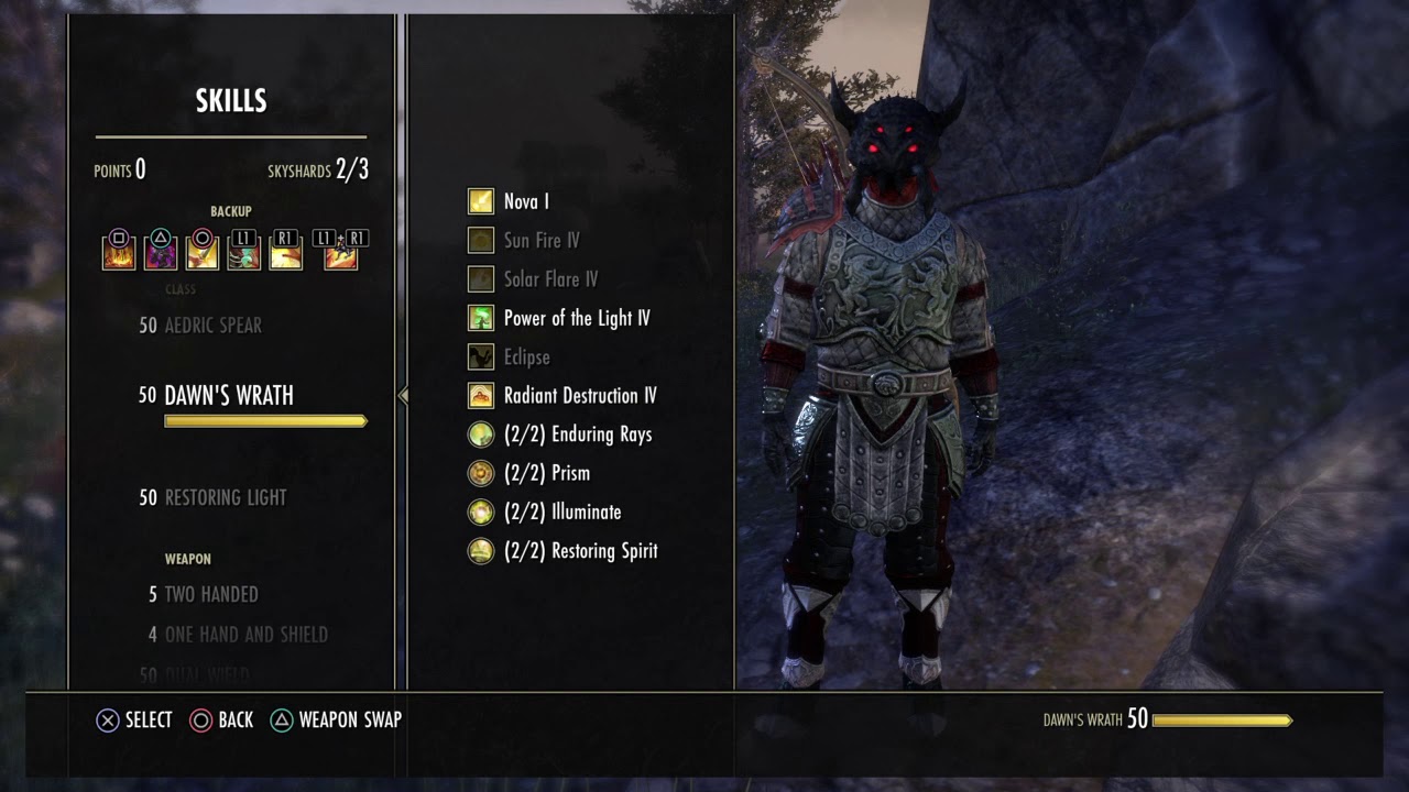 ESO Orc Stamina Templar - YouTube