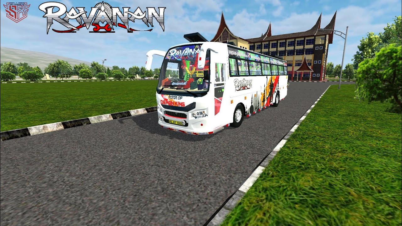 ⚪RAVANAN Skin For BMR(Bus Simulator Indonesia)_Massive Drive Through ...