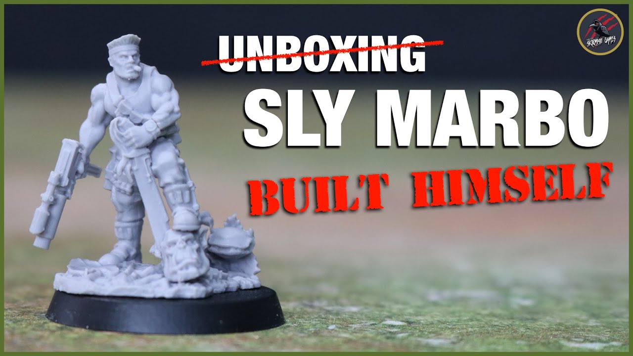 UNBOXING SLY MARBO - Let's Build The Catachan Legend! Warhammer 40k ...