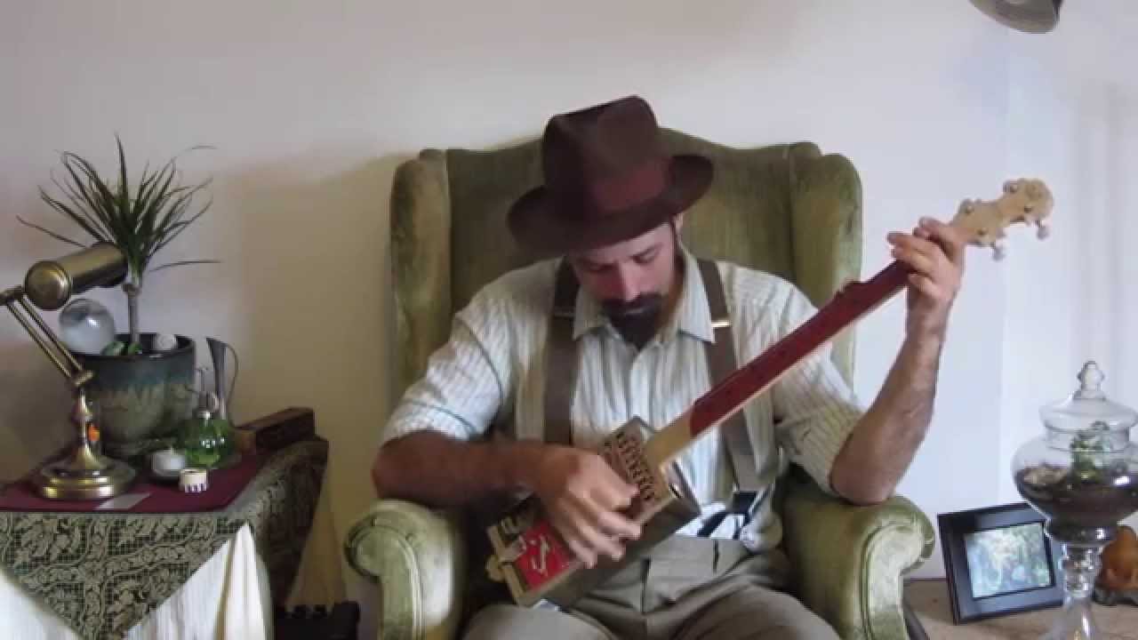 Tin Can Banjo: Demonstration - YouTube