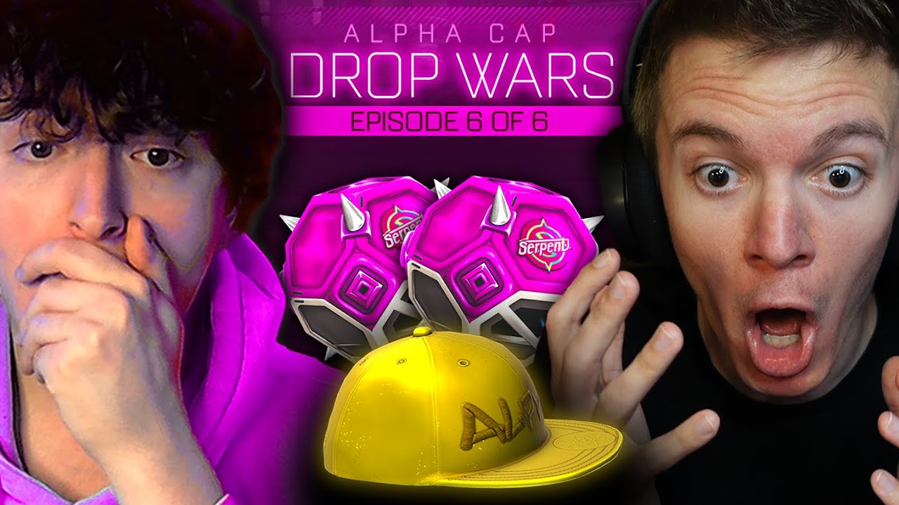 *ALPHA CAP* DROP WARS (BLACK MARKET) CRATE BATTLE IN ROCKET LEAGUE ...