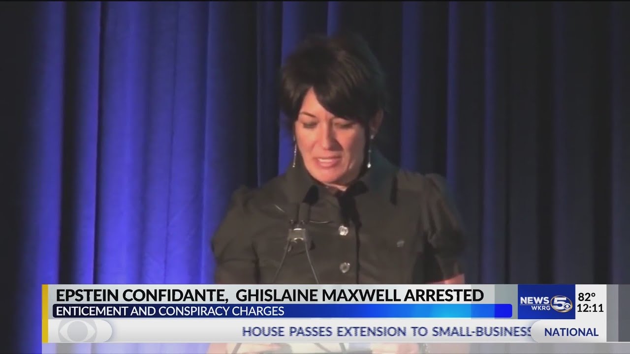 VIDEO: FBI arrest Maxwell - YouTube