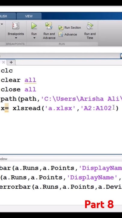 How to import data from Excel to MATLAB (Part-8) #excel #coding - YouTube