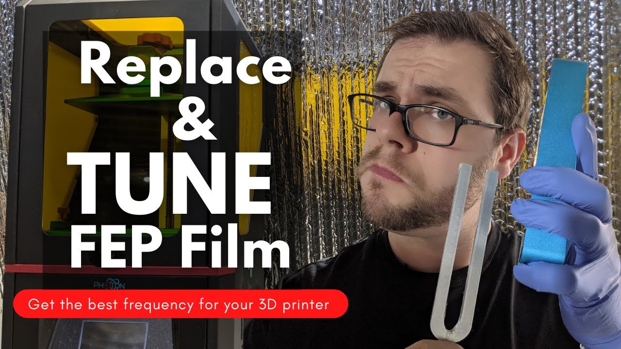 Replace & TUNE your 3D printer FEP - YouTube