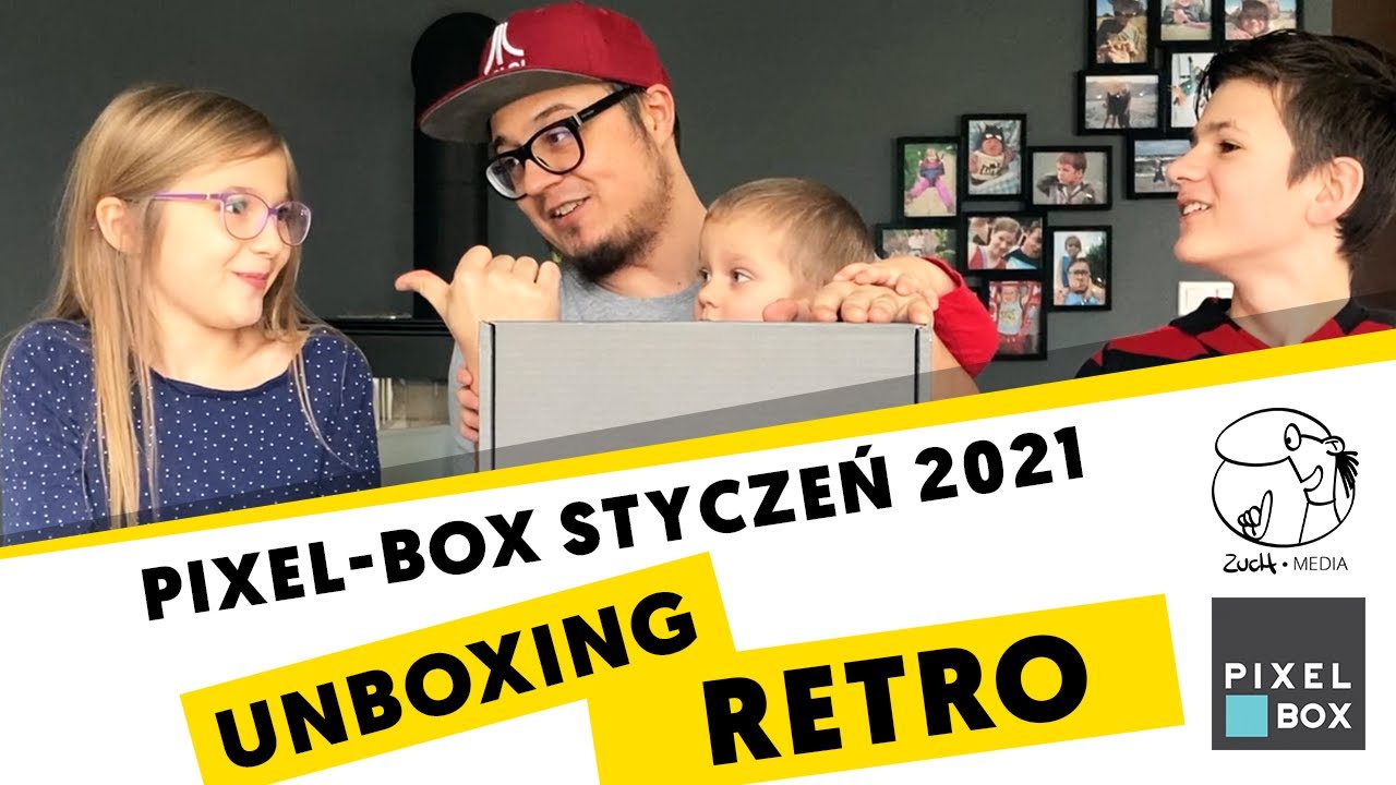 Pixel-Box Unboxing Styczeń 2021 Retro-Box - YouTube