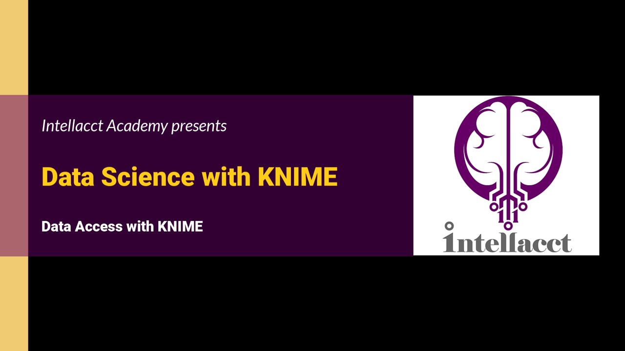 Data Access with KNIME - YouTube