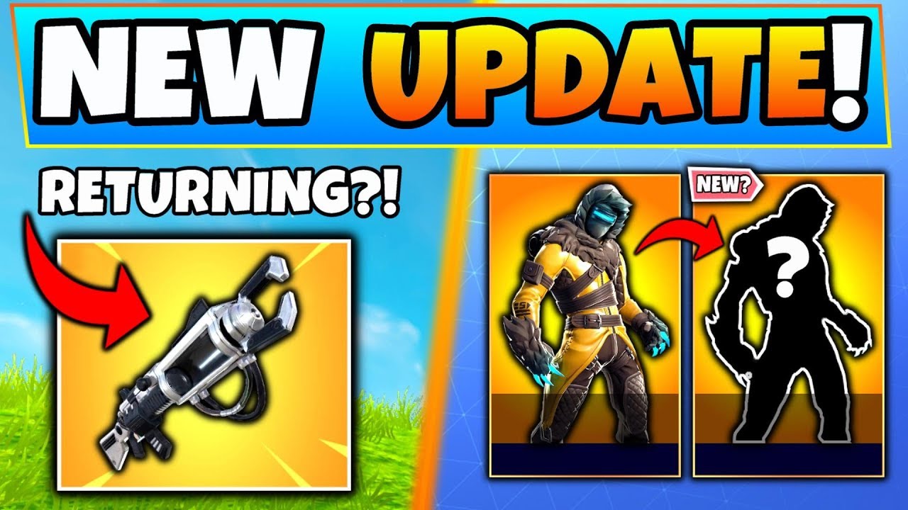 NEW Fortnite Update: ZAPOTRON Possibly RETURNING?! + Zenith Style ...