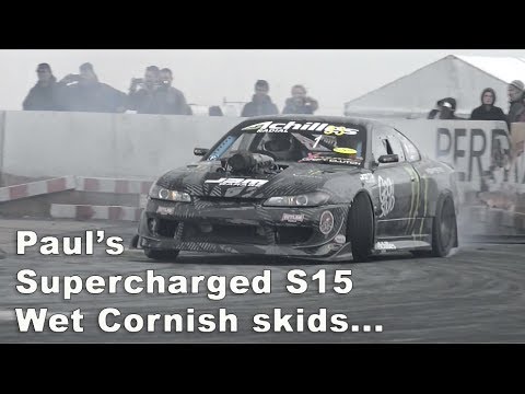 Paul brought the supercharged S15 to Perran