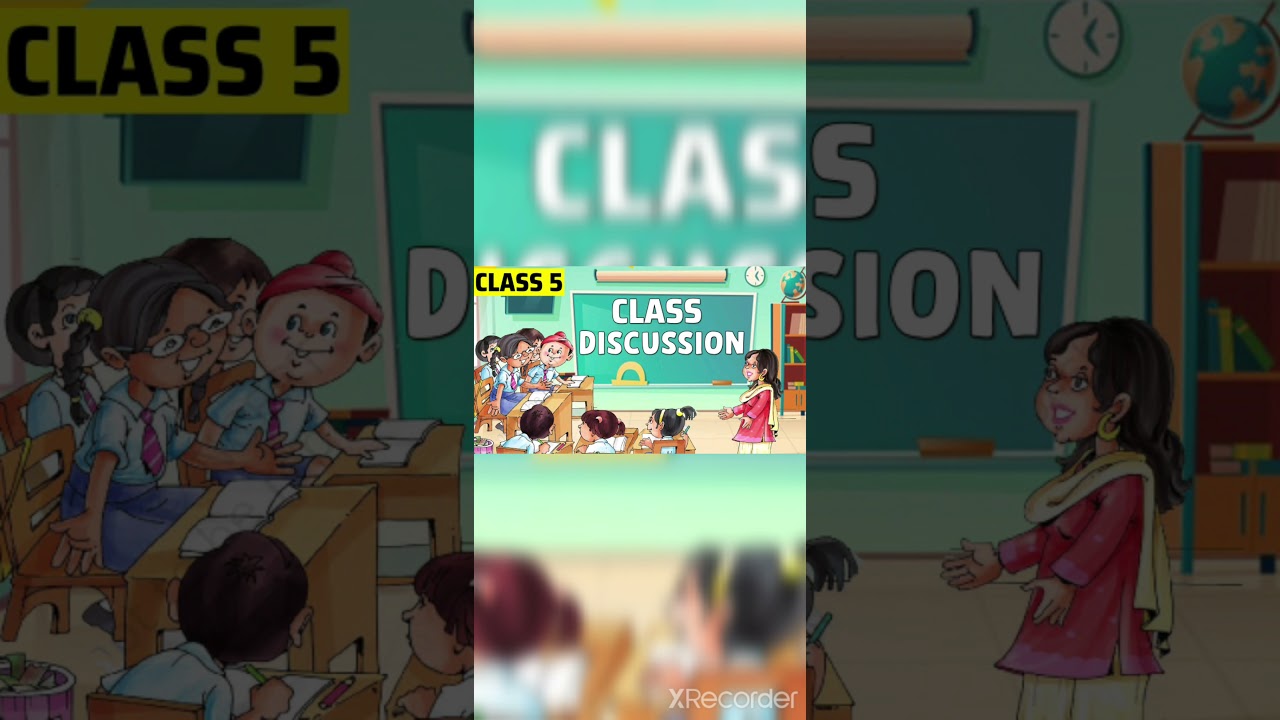 Geade 5 English Class Discussion - YouTube