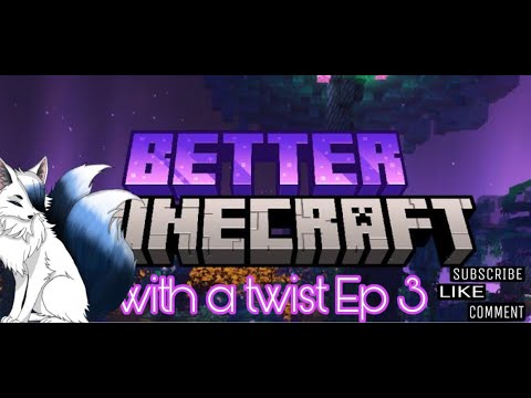 exploring and building (better Minecraft with a twist Eps 3) - YouTube