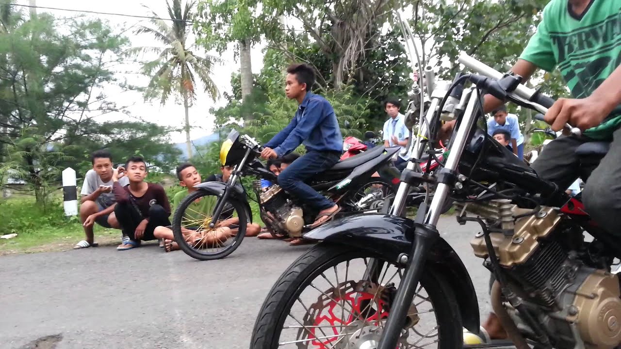 Drag liar satria fu cengkrong by kkex - YouTube
