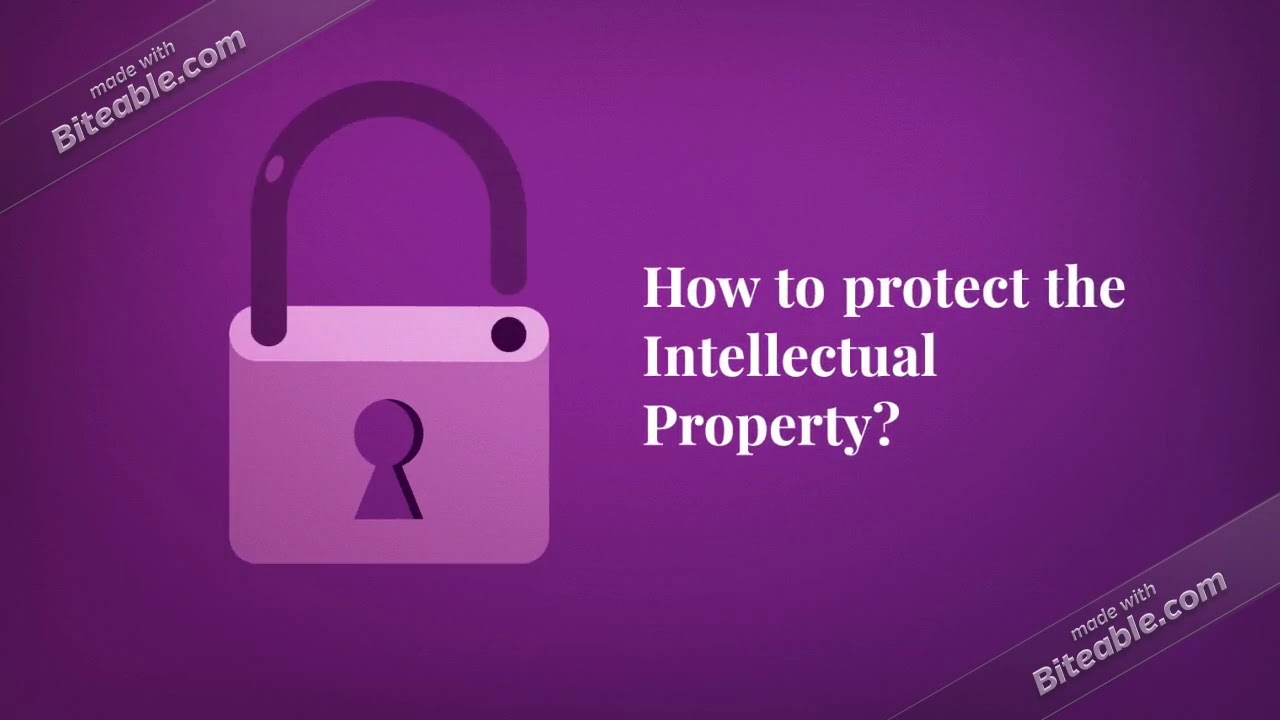 How To Protect Intellectual Property - YouTube