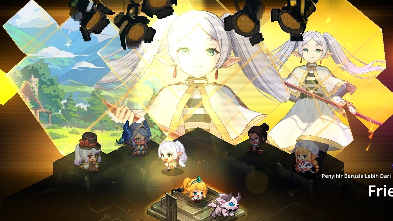 gacha hero colab frieren dan yun -guardian tales Indonesia - YouTube