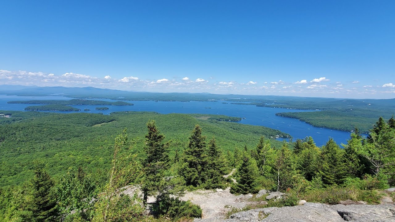 Mount Major in New Hampshire: Hike to Summit via Main Trail(Blue) and ...