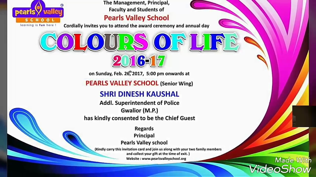 Great Grand Pear Valley School Annual Function Colors Of Life 2k17 great-grand-pear-valley-school-annual-function-colors-of-life-2k17