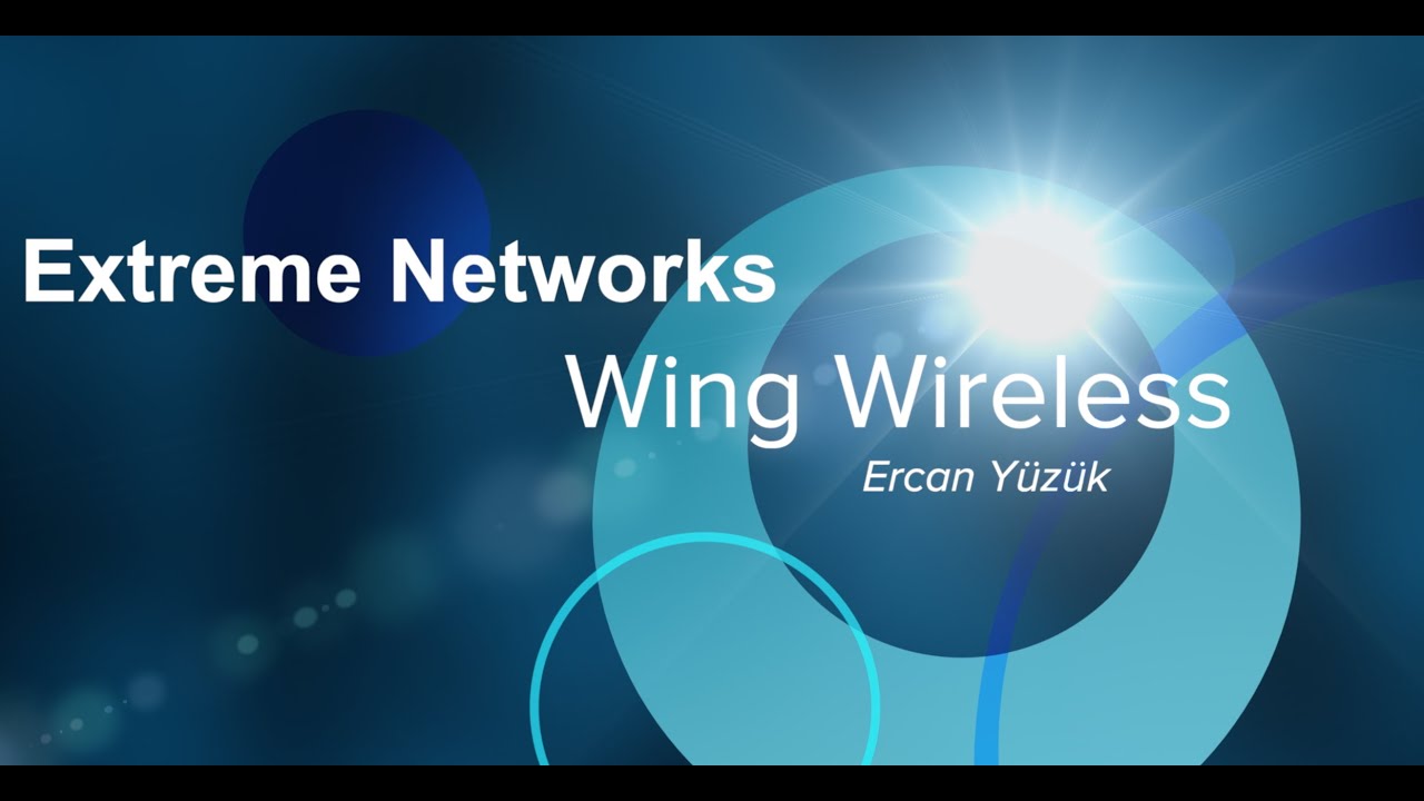 Extreme Networks Wireless Wing Serisi Cihazlarda Ülke Seçimi - YouTube