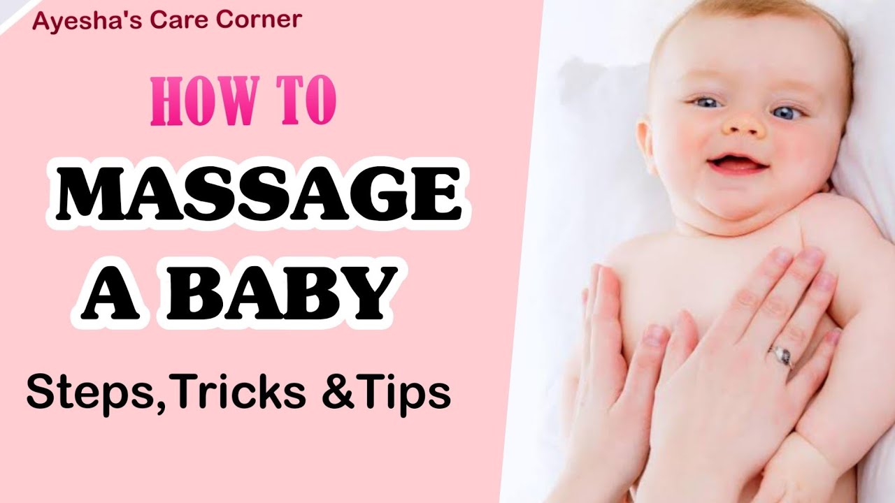 Newborn Full Body Massage | How to massage newborn baby - YouTube