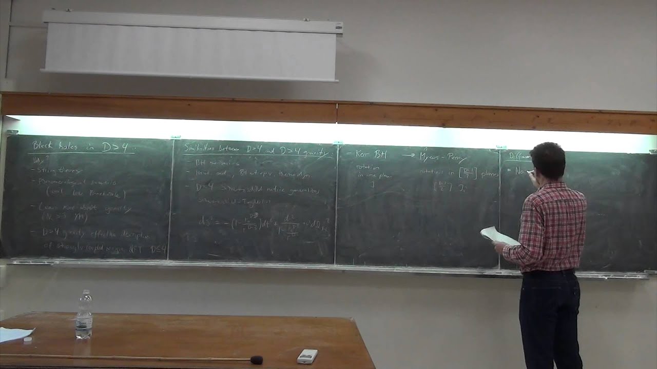 Troels Harmark: Lecture III - YouTube