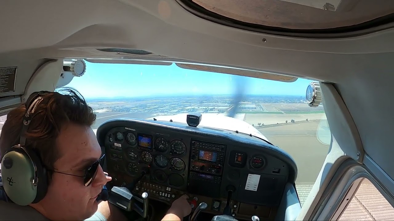 Flying Cross Country... - YouTube