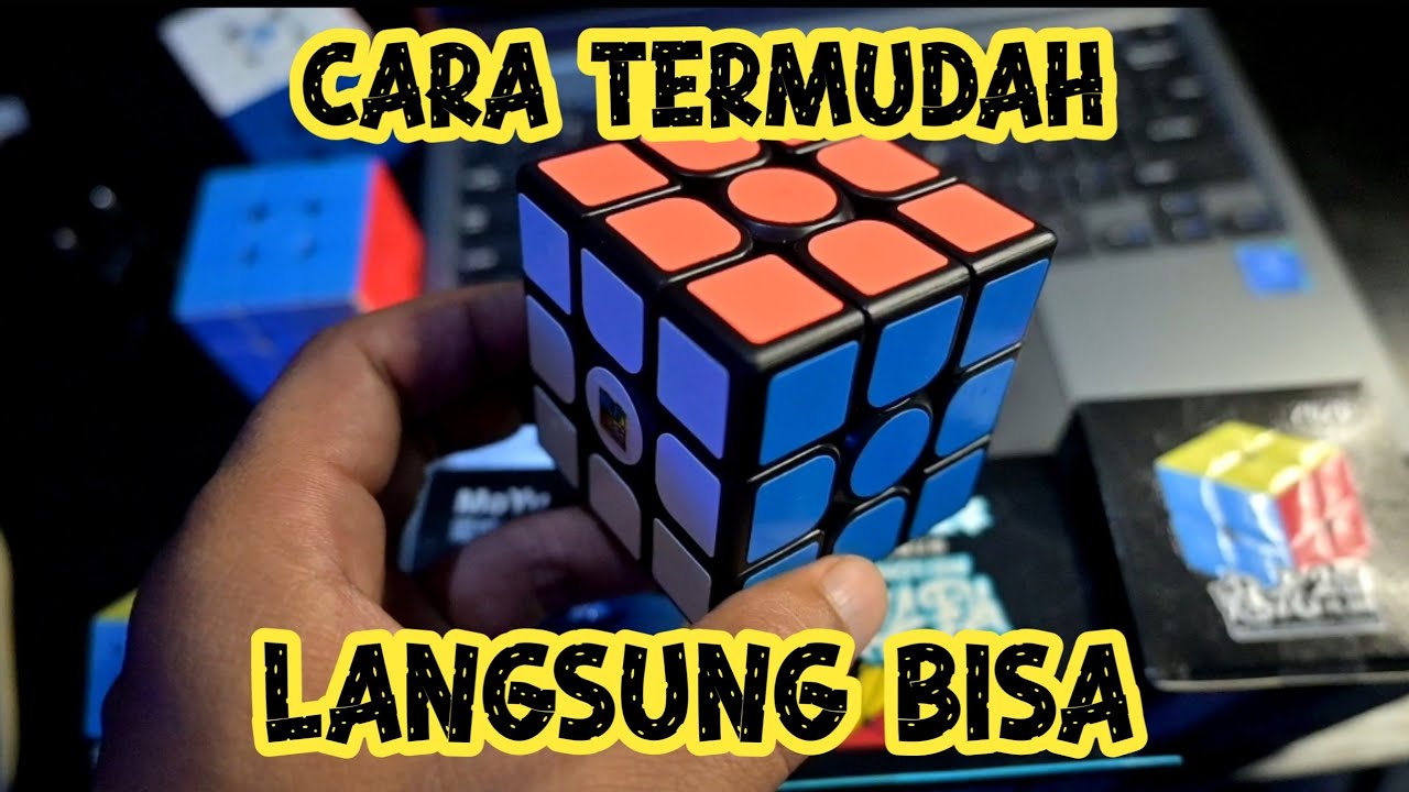 Tutorial rubik untuk pemula - cara main rubik anti gagal - YouTube