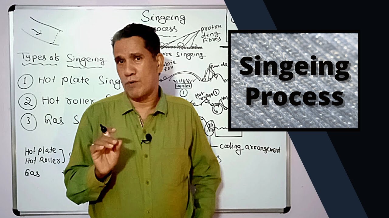 Singeing Process - YouTube