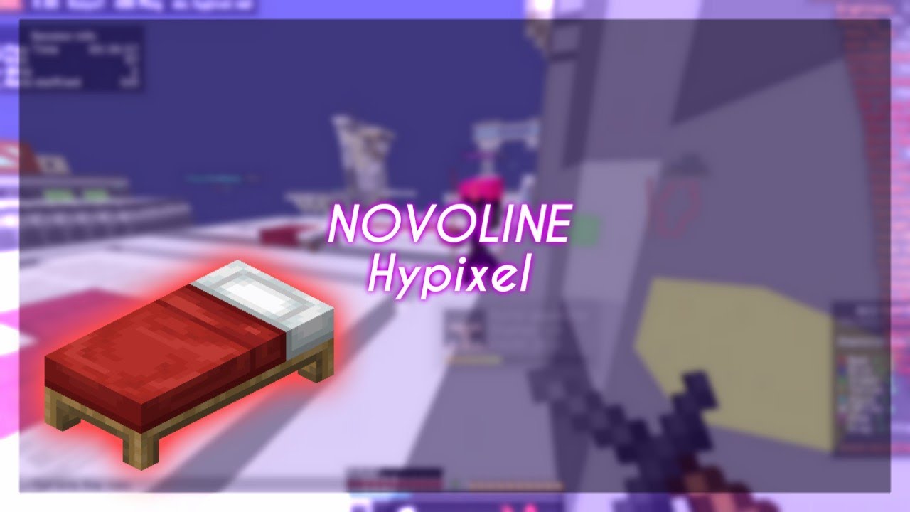 Hypixel Bedwars with Novoline Client - YouTube