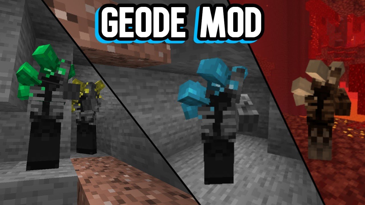 Zombies de Minerales! - Geode mod review - YouTube