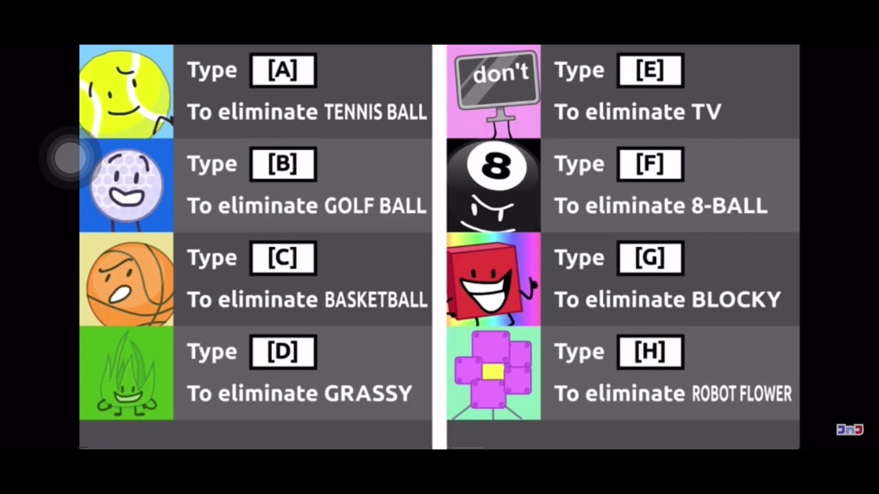 BFB 7 but in reverse - YouTube