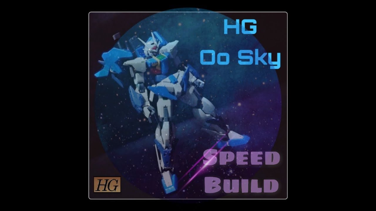 1/144 HG OO Sky [ Speed Build Gundam 00 Sky ] # Build Divers Review ...