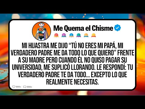 Mi Hijastra Me Dijo “Tú No Eres Mi Papá, Mi Verdadero Padre Me Da Todo Lo Que Quiero” Frente a Su...