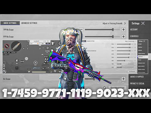 Bgmi Sensitivity Settings 🔥2026 Zero Recoil Sensitivity Code in Bgmi/Pubg | Bgmi 4.5 Sensitivity