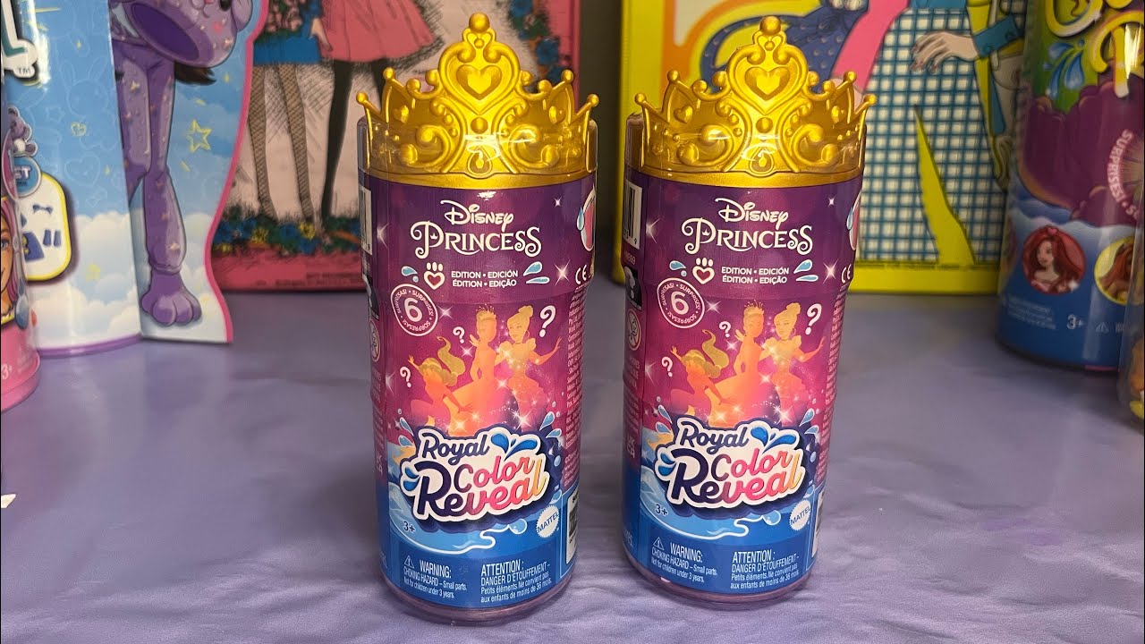 Disney Princess Royal Color Reveal - YouTube